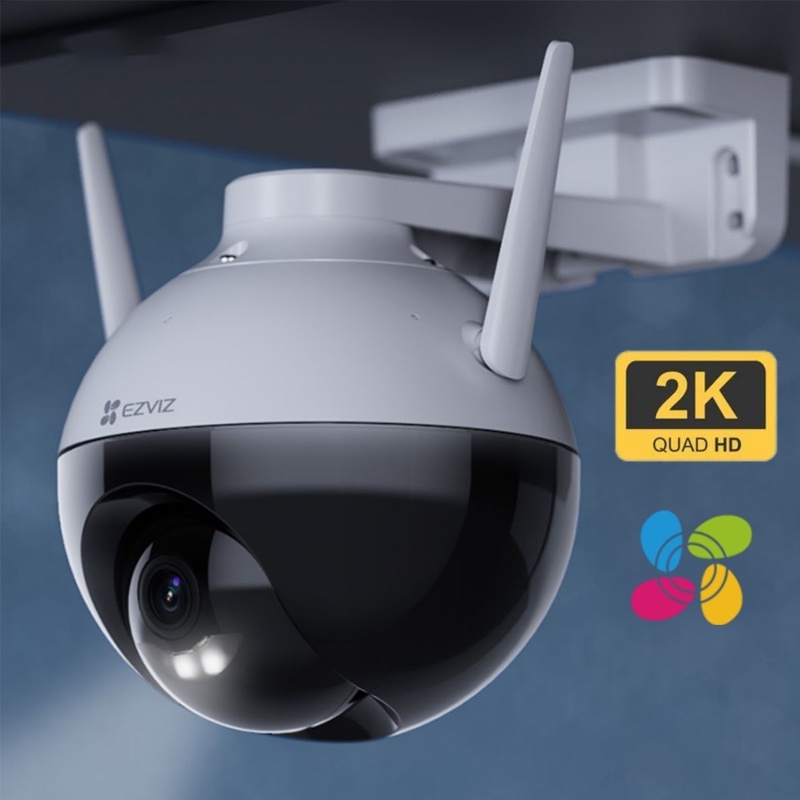 Camera IP Wifi EZVIZ C8W 4MP Xoay Ngoài Trời Chính Hãng